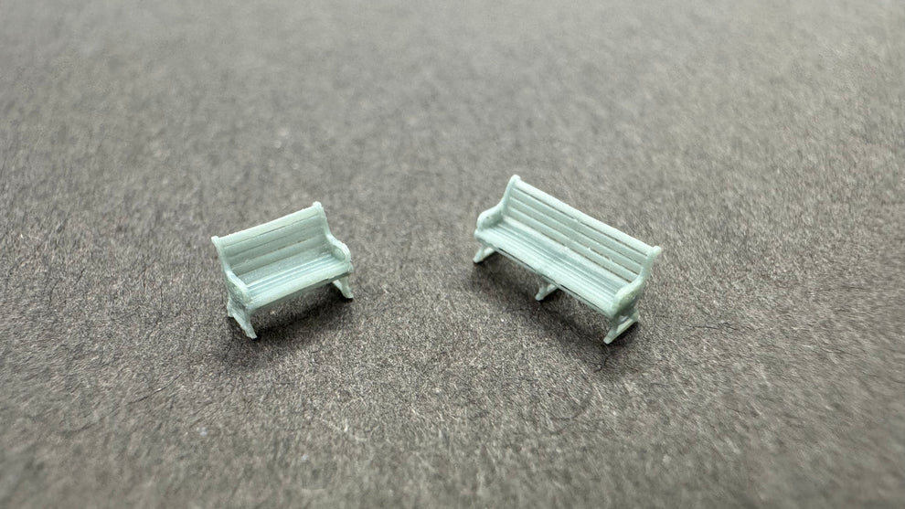 1/350 Titanic Bench Set – The Midwest Model Shop