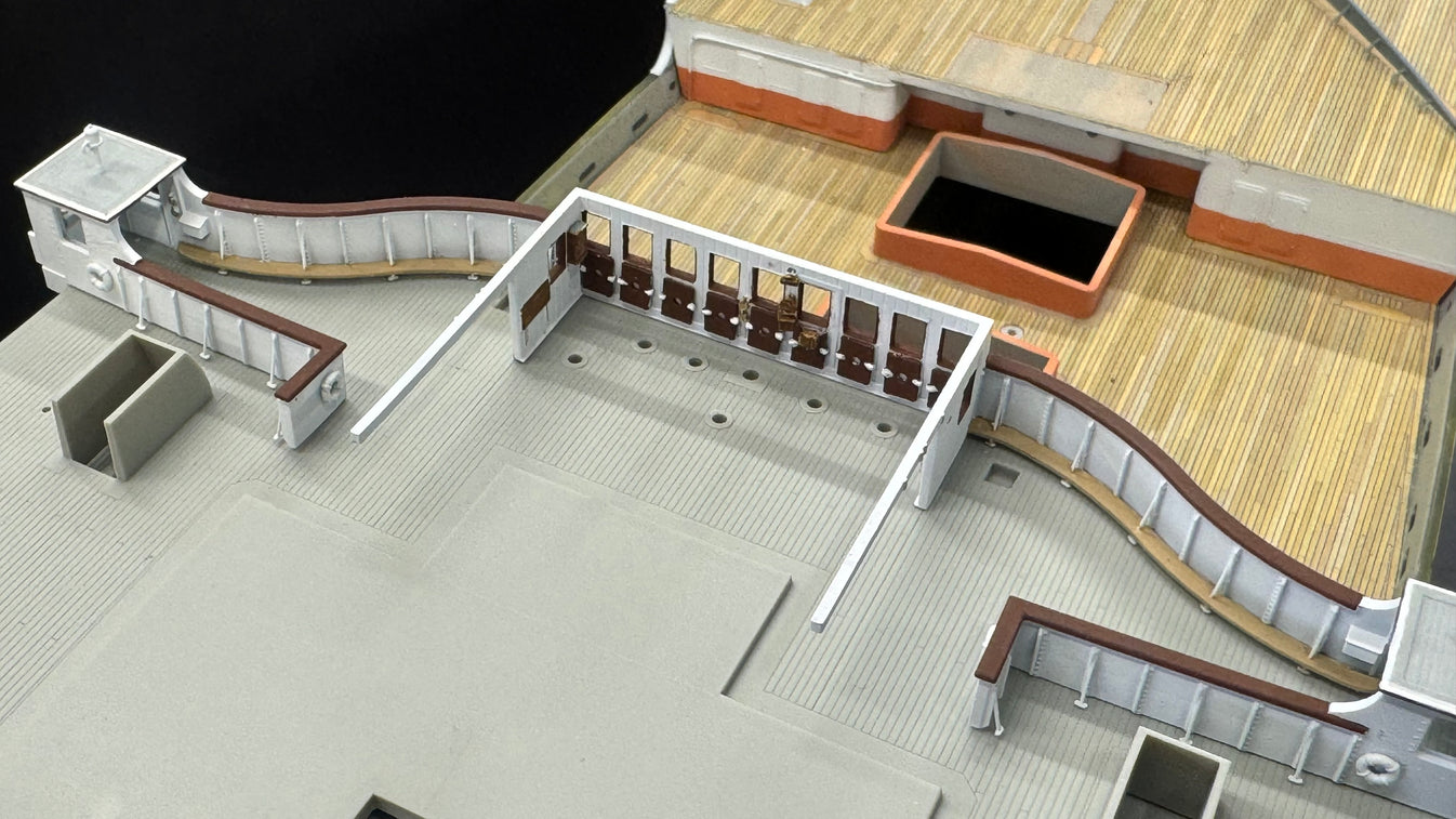 1/200 Titanic Bridge Set for Trumpeter & Olympic – The Midwest Model Shop