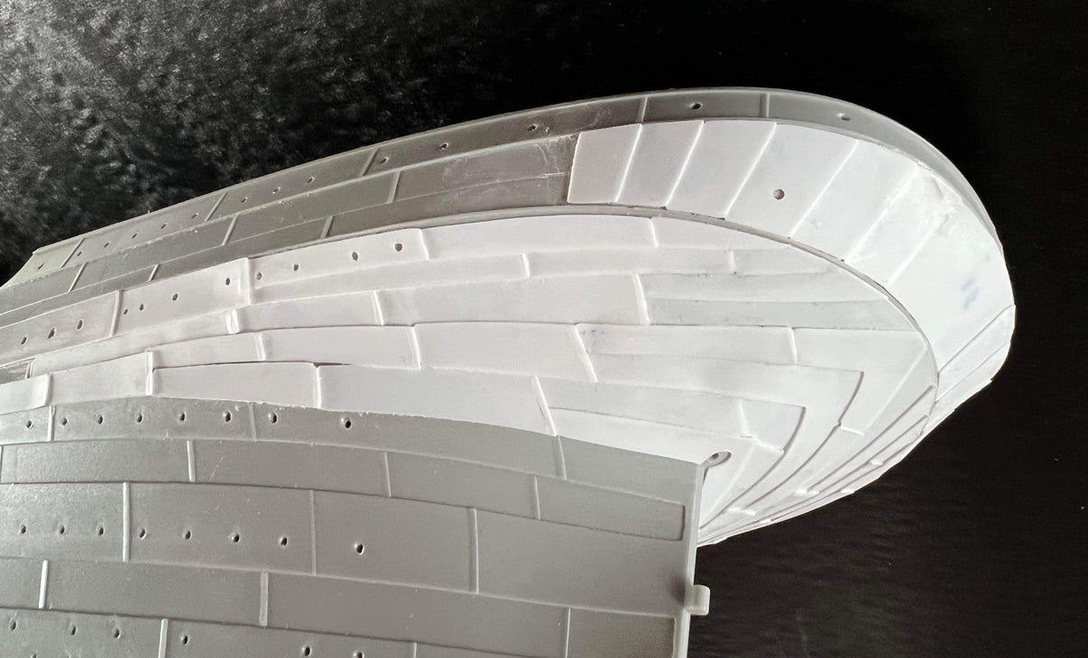 1/200 Titanic/Olympic Styrene Stern Plate Set – The Midwest Model Shop