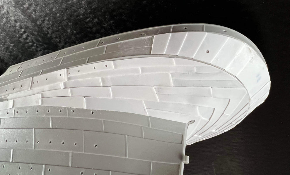 1/200 Titanic/Olympic Styrene Stern Plate Set – The Midwest Model Shop